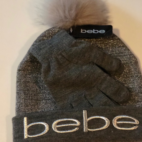 bebe | Accessories | Bebe Hat And Glove Set | Poshmark